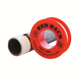 PTFE White Tape - Red Back - Aquarius Distribution