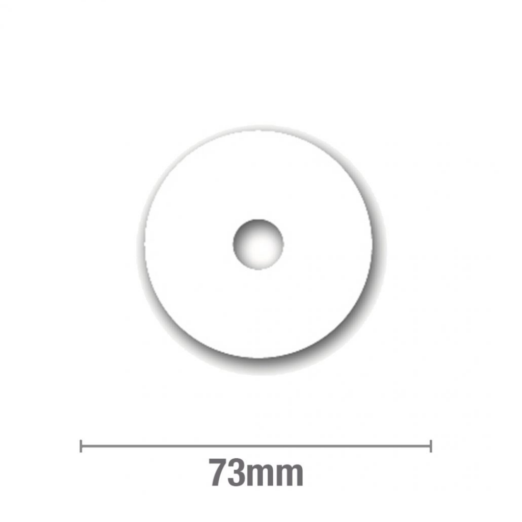 ½” BSP Flat Adhesive Round - Aquarius Distribution