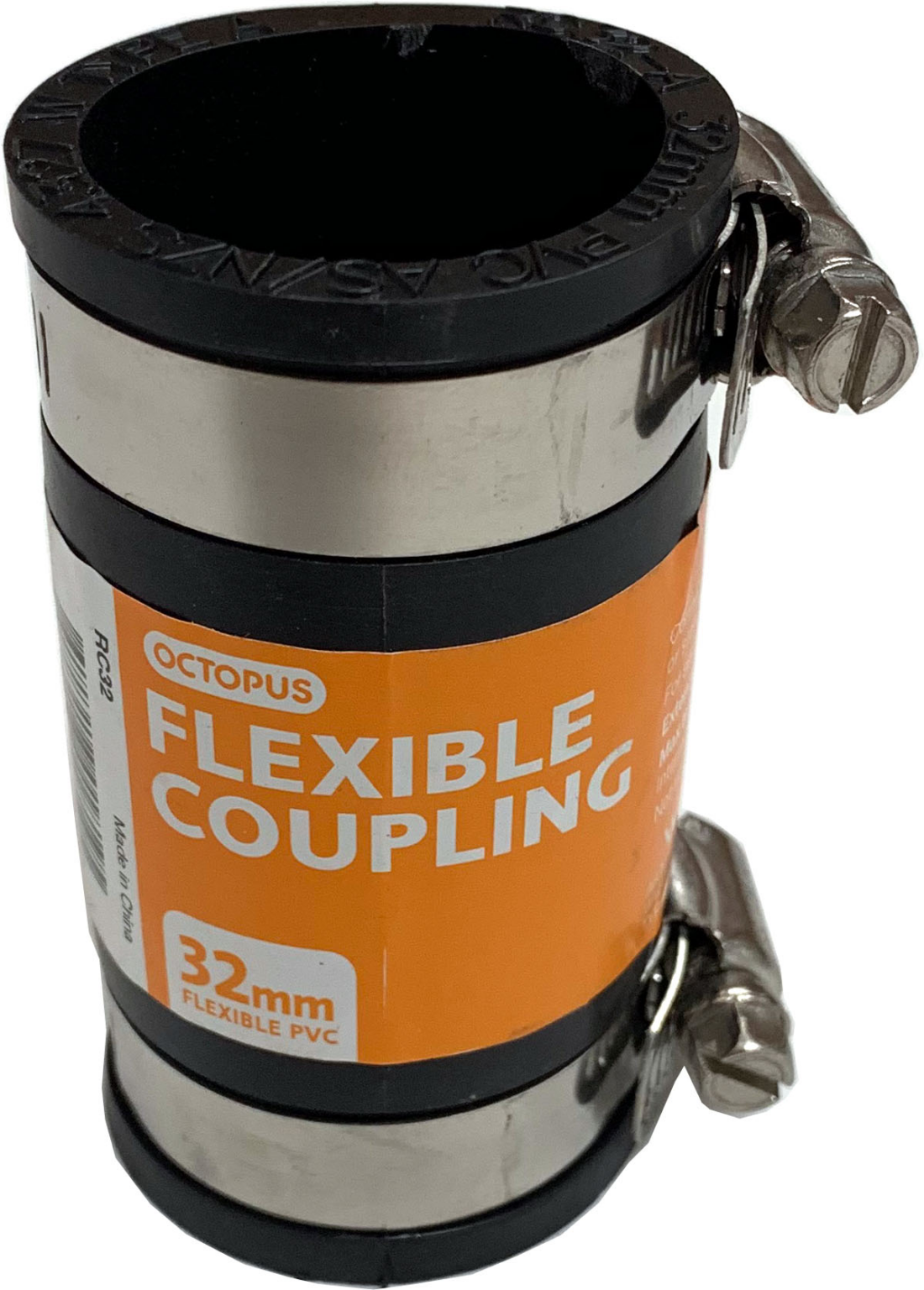 Flexible Coupling 32mm to 32mm PVC - Aquarius Distribution