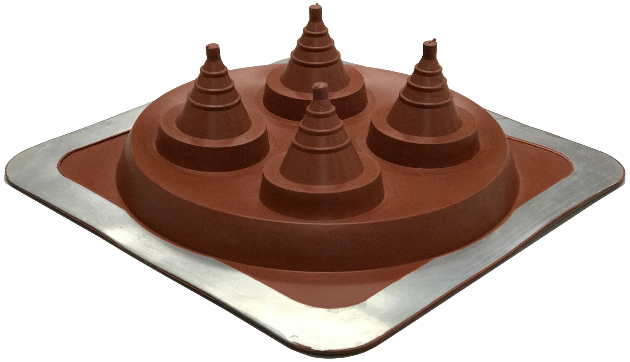 MultiSeal #5 Silicone Red 5-40mm x 4 ports - Aquarius Distribution